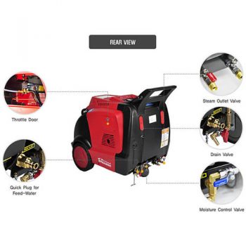 OPTIMA STEAMER DM 220 VOLT VAPORIZADORA INDUSTRIAL