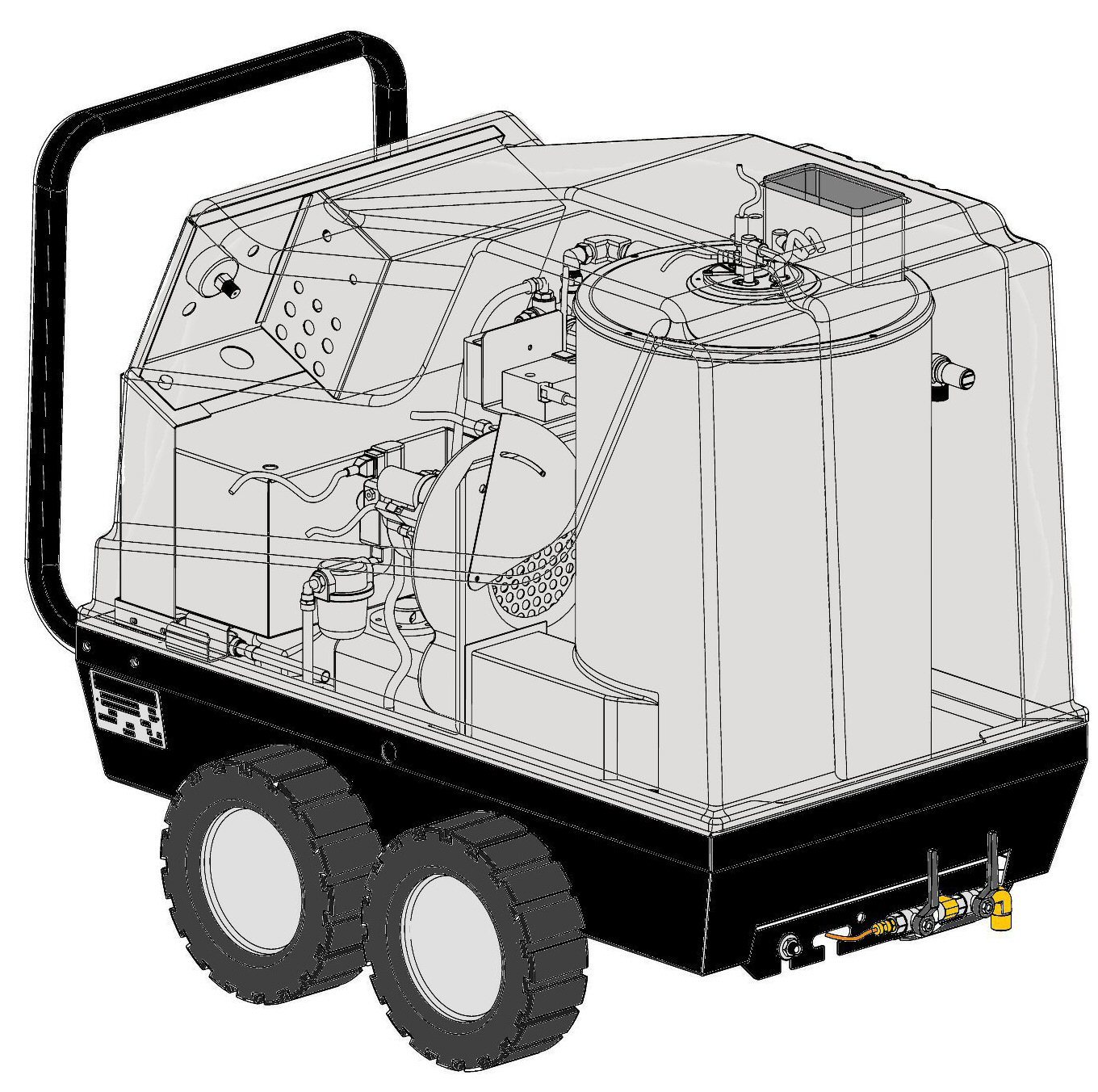 OPTIMA STEAMER DM 220 VOLT VAPORIZADORA INDUSTRIAL