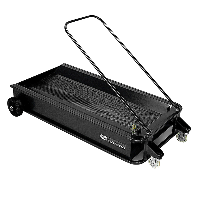 RECOGEDOR ACEITE USADO BAJO PERFIL 95 LTS Equisol Spa - Equpos y Soluciones