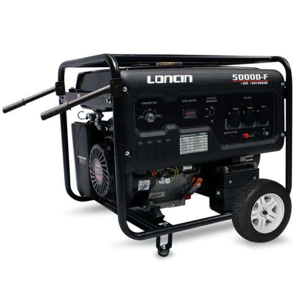 GENERADOR ELECTRICO LONCIN LC-5000DF GASOLINA P/ELECTRICA Equisol Spa - Equpos y Soluciones