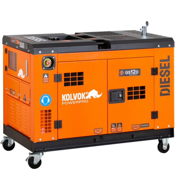 Generador eléctrico a diesel 10 KVA GS12D Equisol Spa - Equpos y Soluciones